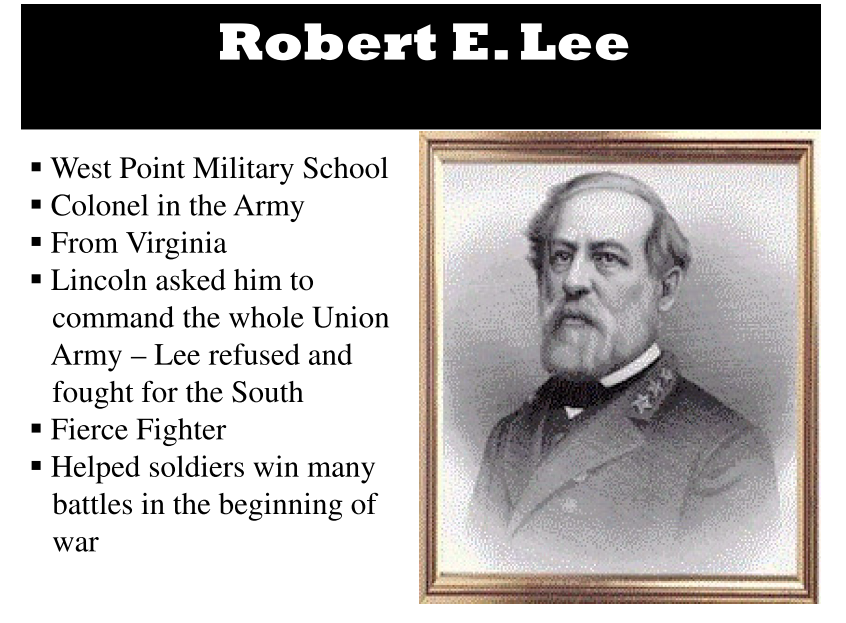 US History - Civil War - People - LearnSocialStudies