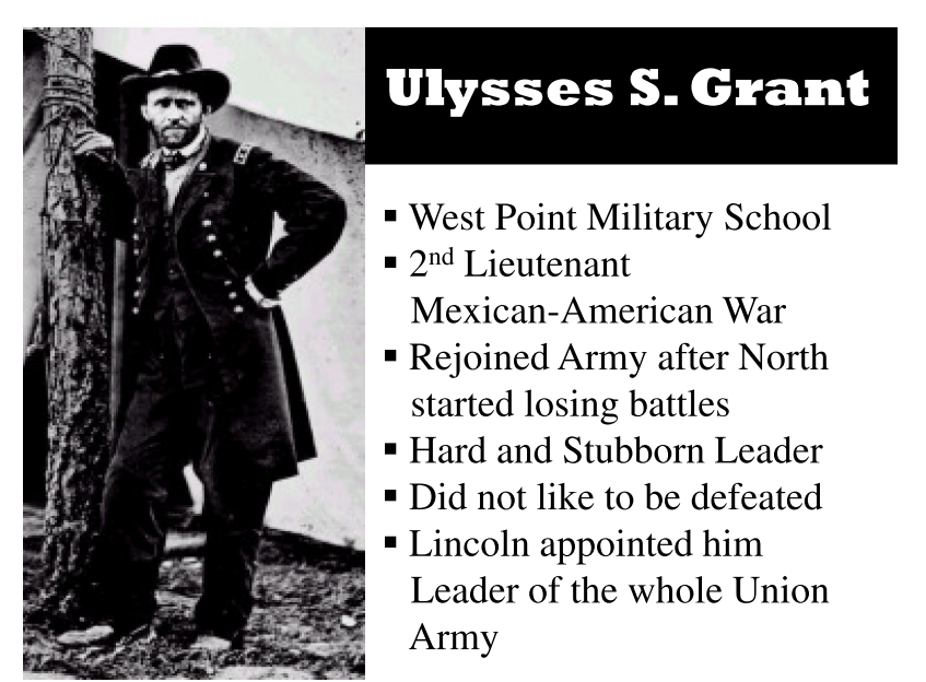 US History - Civil War - People - LearnSocialStudies